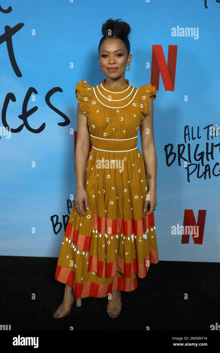 Jaz Sinclair arrives at the LA Special Screening of "All The Bright ...