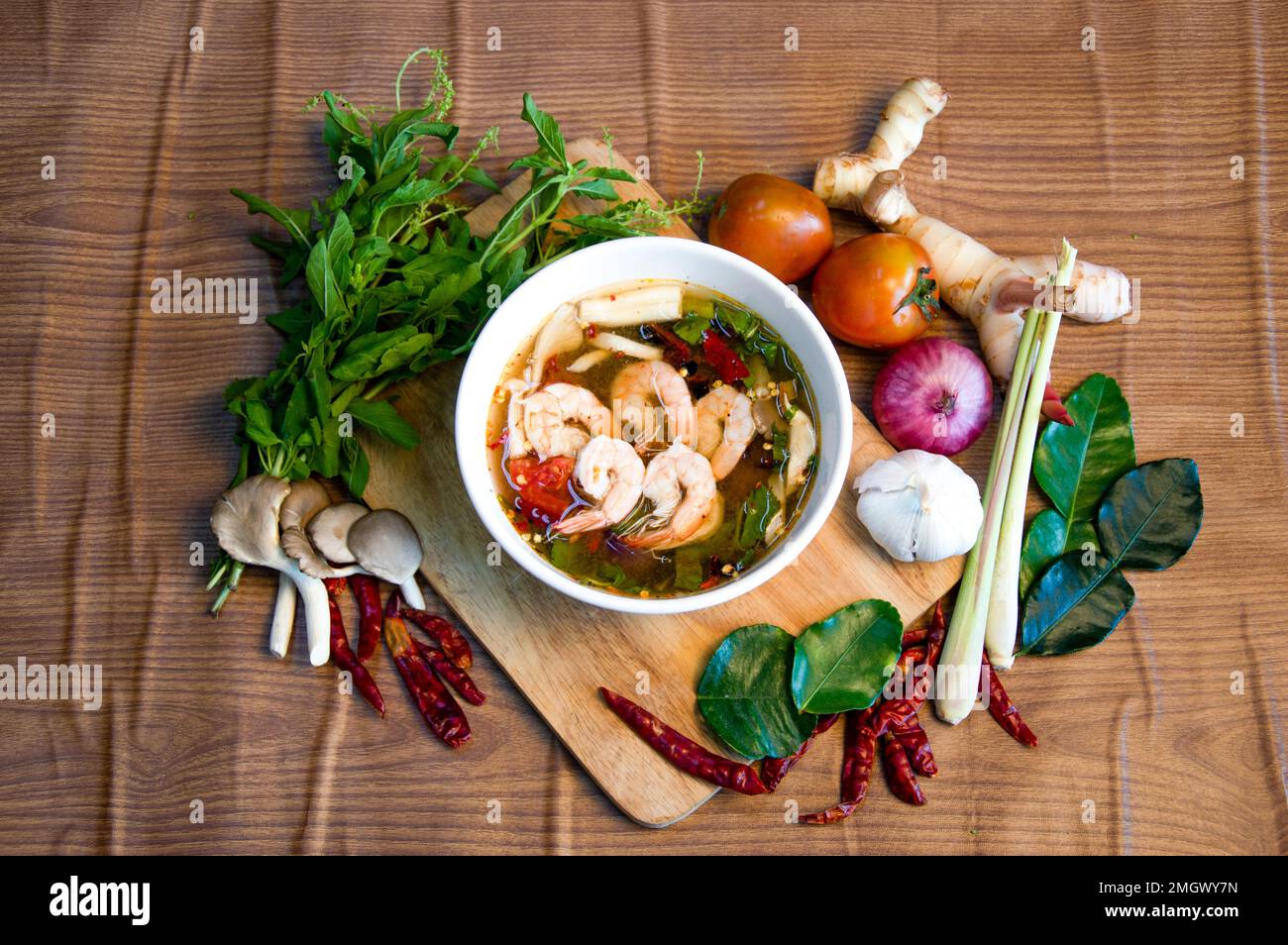 Tom Klong Kung, Thai food, Thai street food, Original Thai food Stock ...