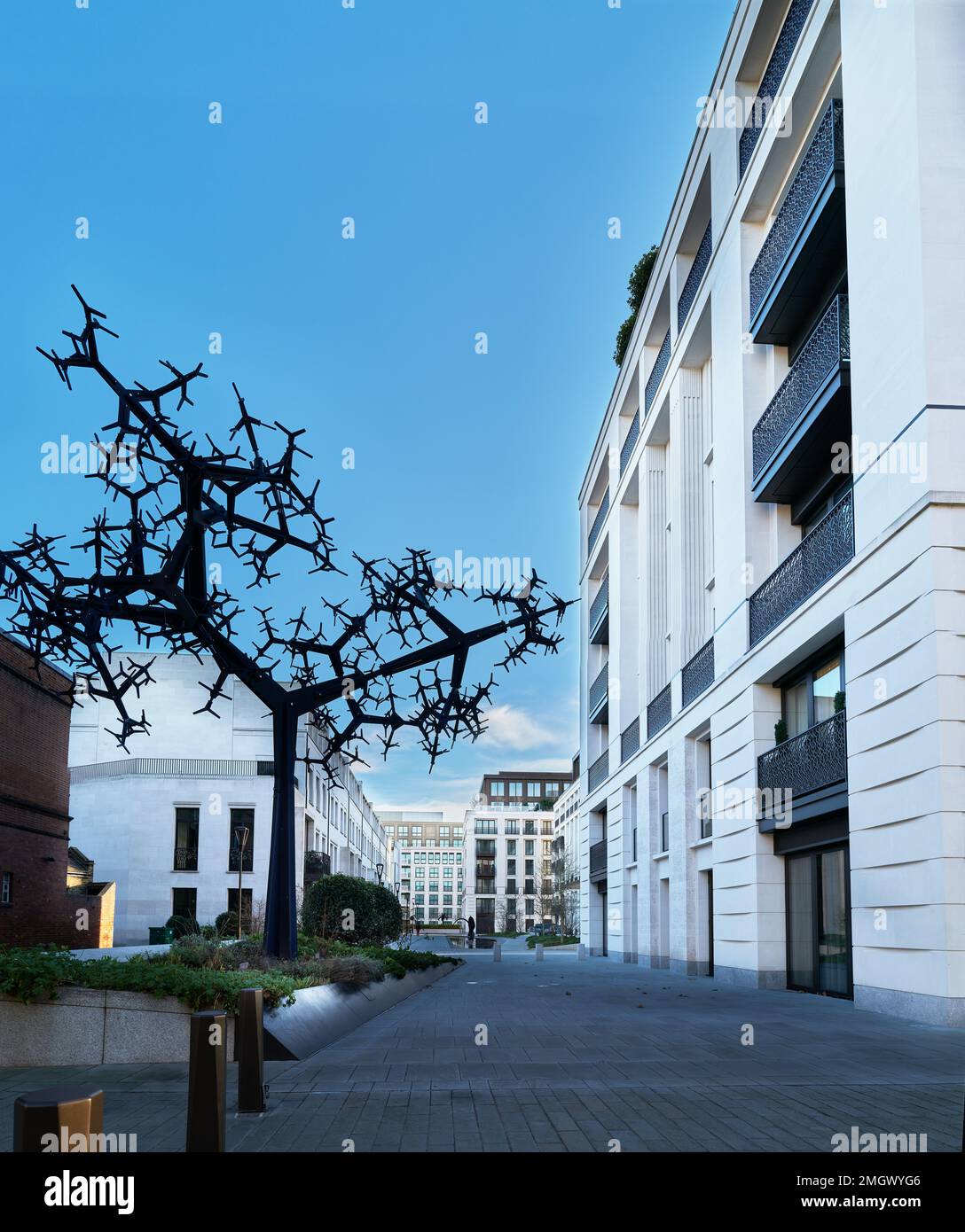 'Bicameral by Conrad Swawcross, a public sculpture at the housing ...