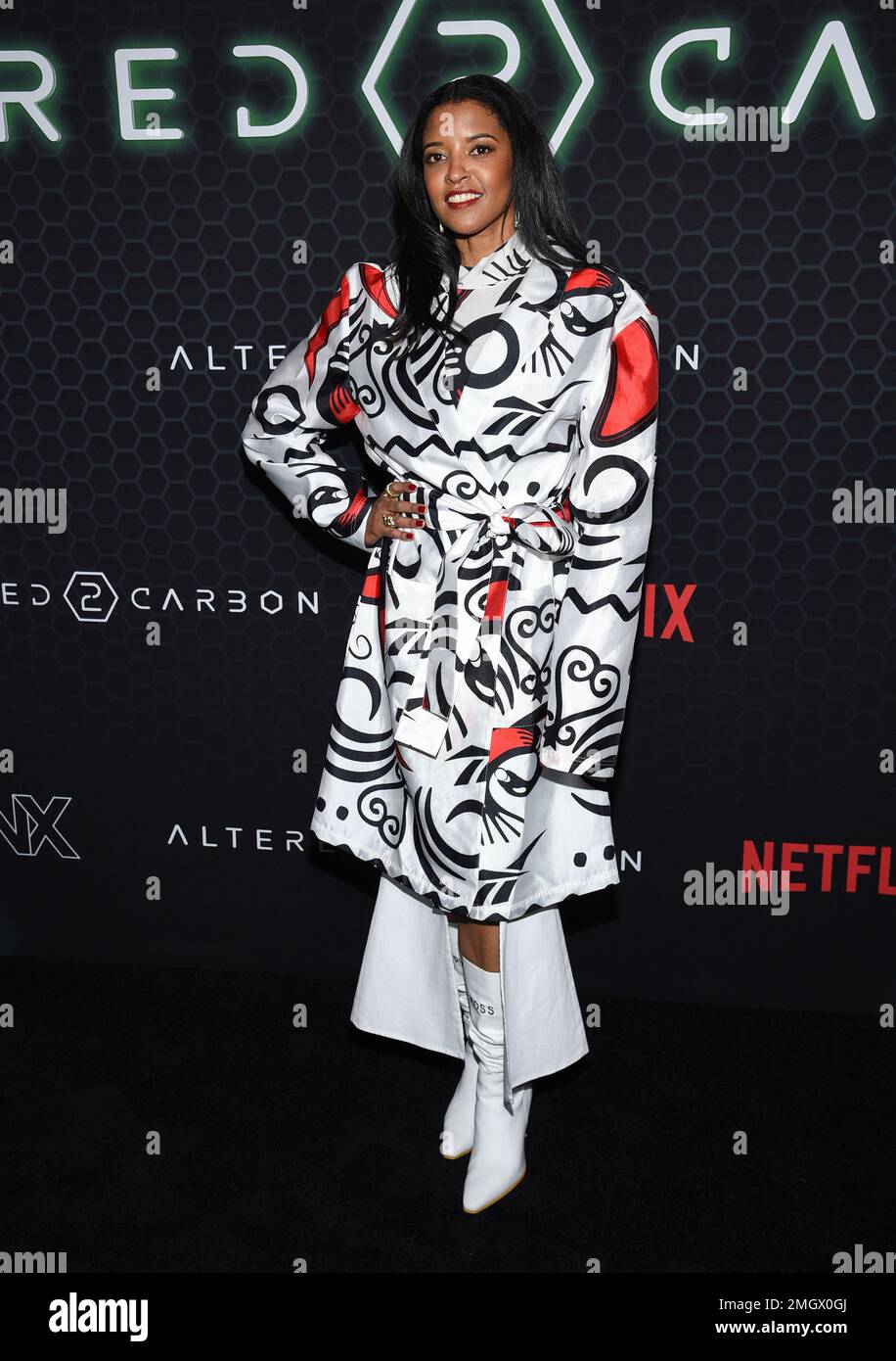 Actress Renée Elise Goldsberry attends Netflix's "Altered Carbon ...