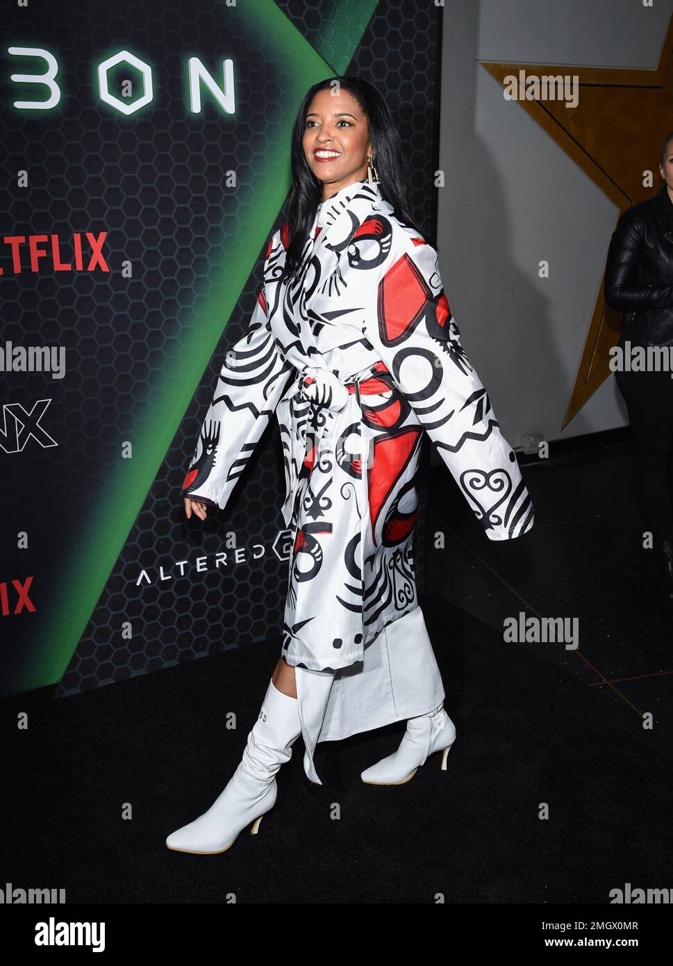 Actress Renée Elise Goldsberry attends Netflix's "Altered Carbon ...