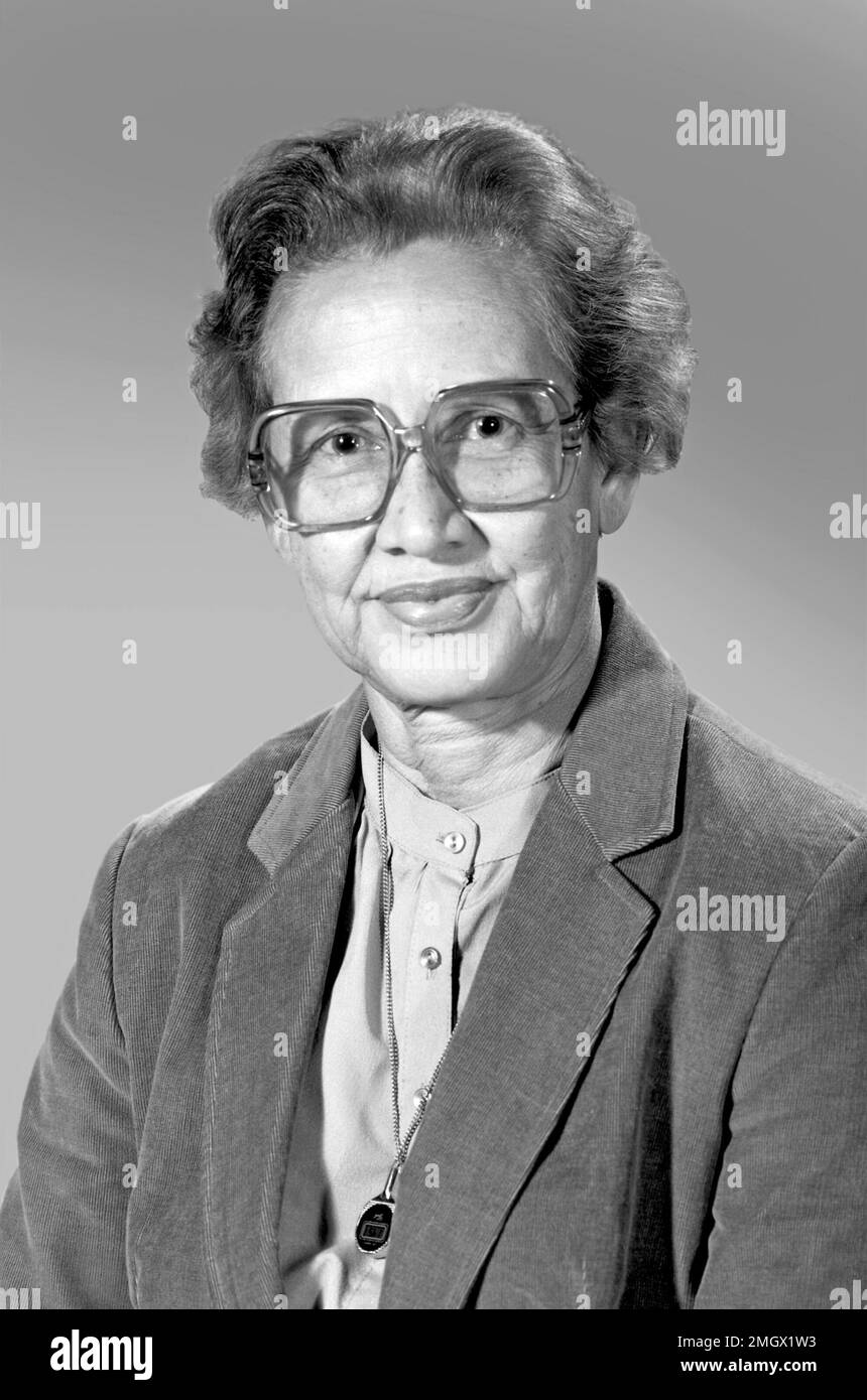 NASA mathematician Katherine Johnson is seen in 1983. (NASA via AP ...