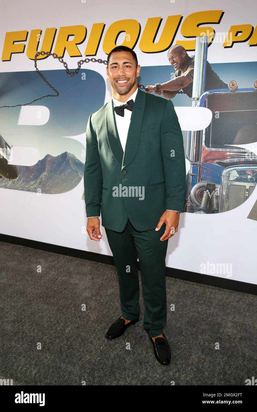 Josh Mauga is seen at Universal Pictures World Premiere of FAST ...