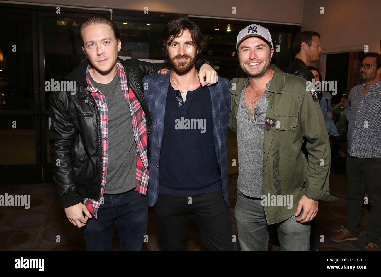 Kevin Shulman, writer/director/actor Eoin Macken and Kevin J. Ryan seen ...