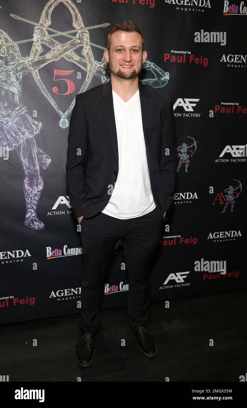 Christian Crocker seen at the worldwide premiere and screening of ...