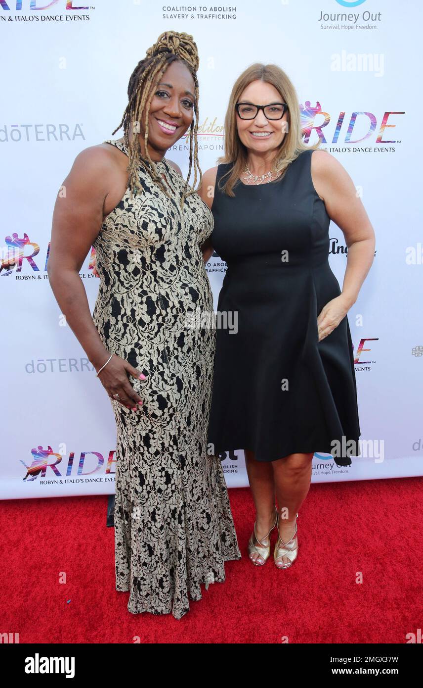 Dr. Stephany Powell and Kay Buck seen at the RIDE Foundation Dance for ...