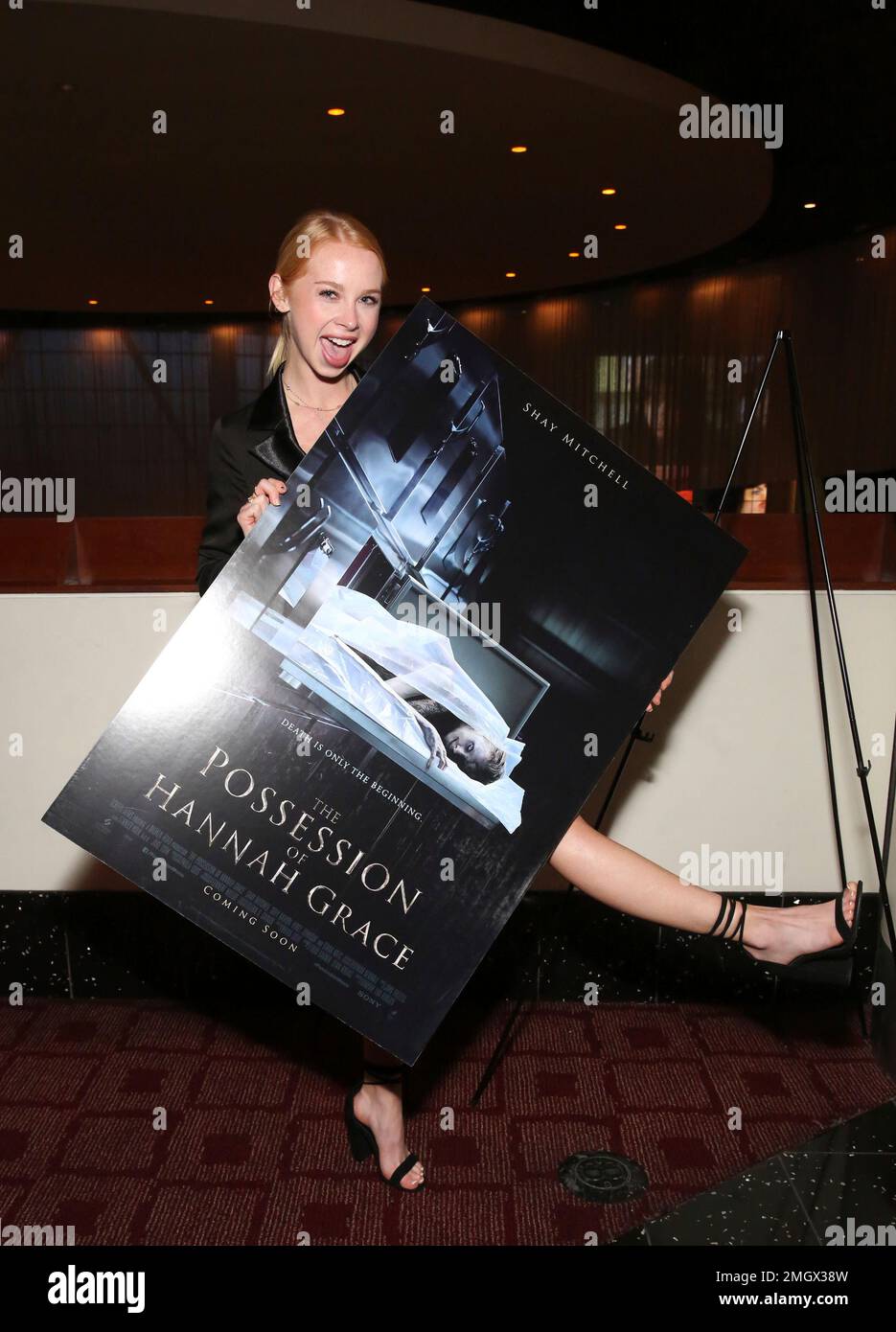 Kirby Johnson attends the Special Influencer Screening of Screen Gems ...