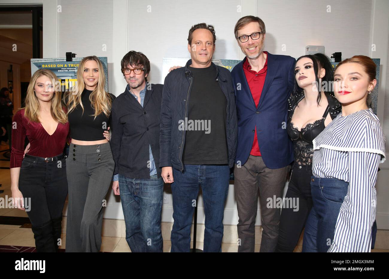 Kim Matula, Aqueela Zoll, Graham Coxon, Vince Vaughn, writer/director ...