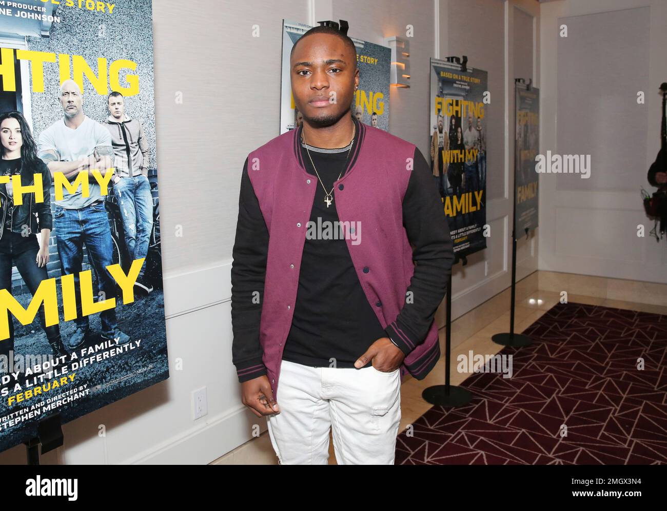 Corey Champagne seen at the Metro Goldwyn Mayer Pictures' "Fighting ...