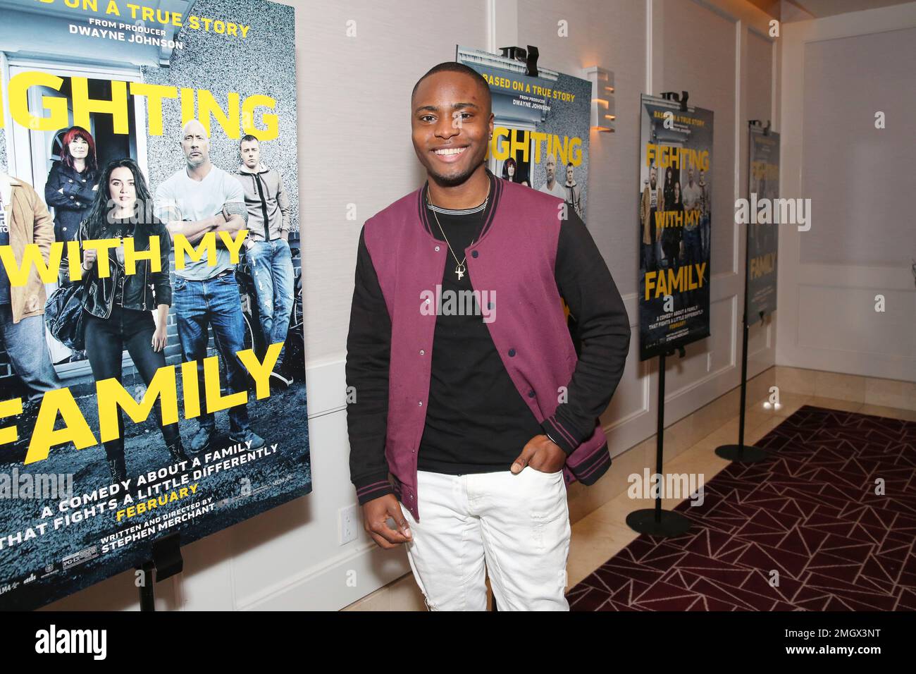 Corey Champagne seen at the Metro Goldwyn Mayer Pictures' "Fighting ...