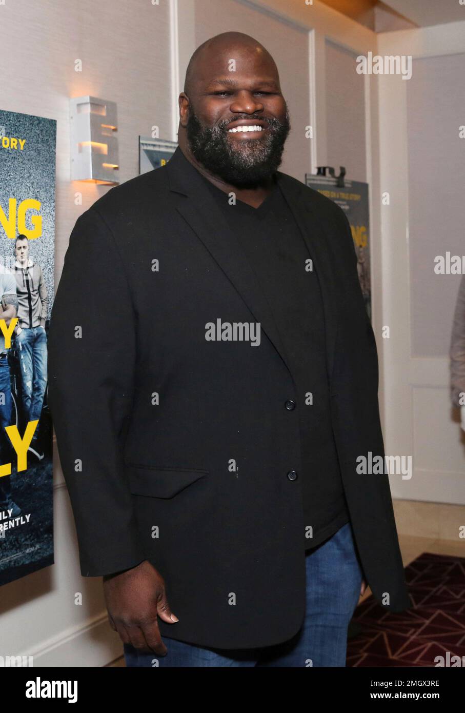 Mark Henry seen at the Metro Goldwyn Mayer Pictures' "Fighting with My ...