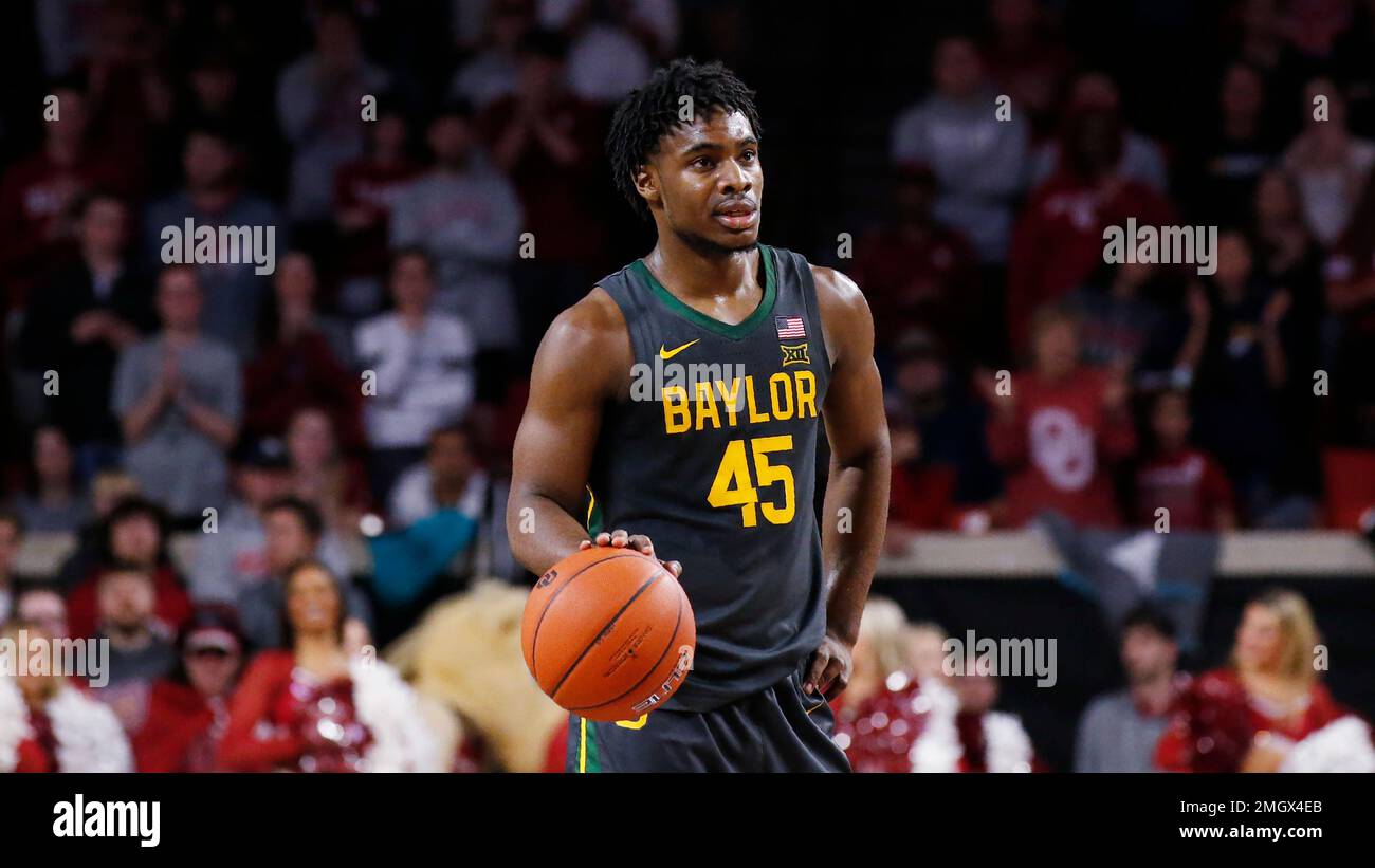 Baylor guard Davion Mitchell (45) during an NCAA college basketball ...
