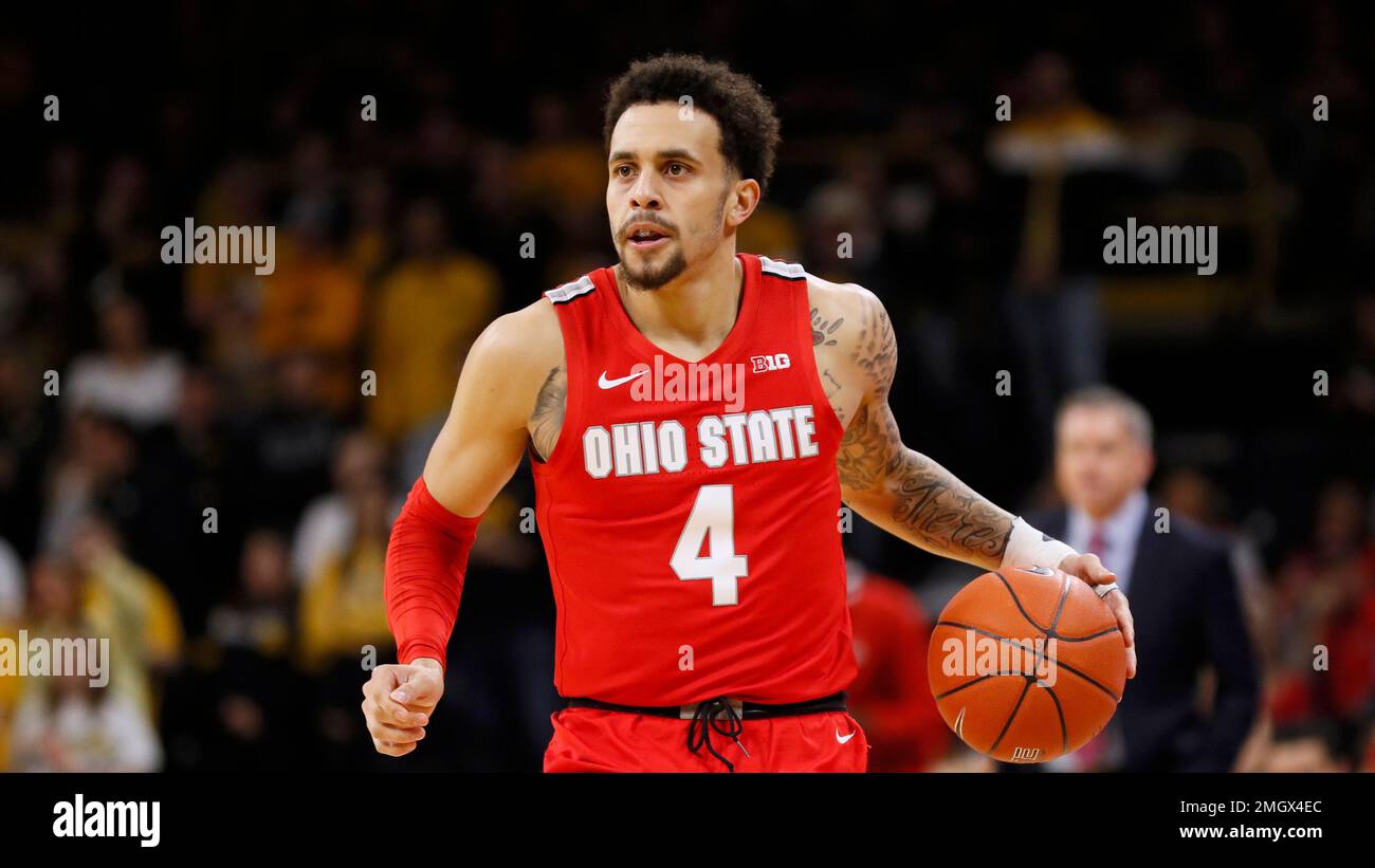 Ohio State guard Duane Washington Jr. drives up court during the first ...