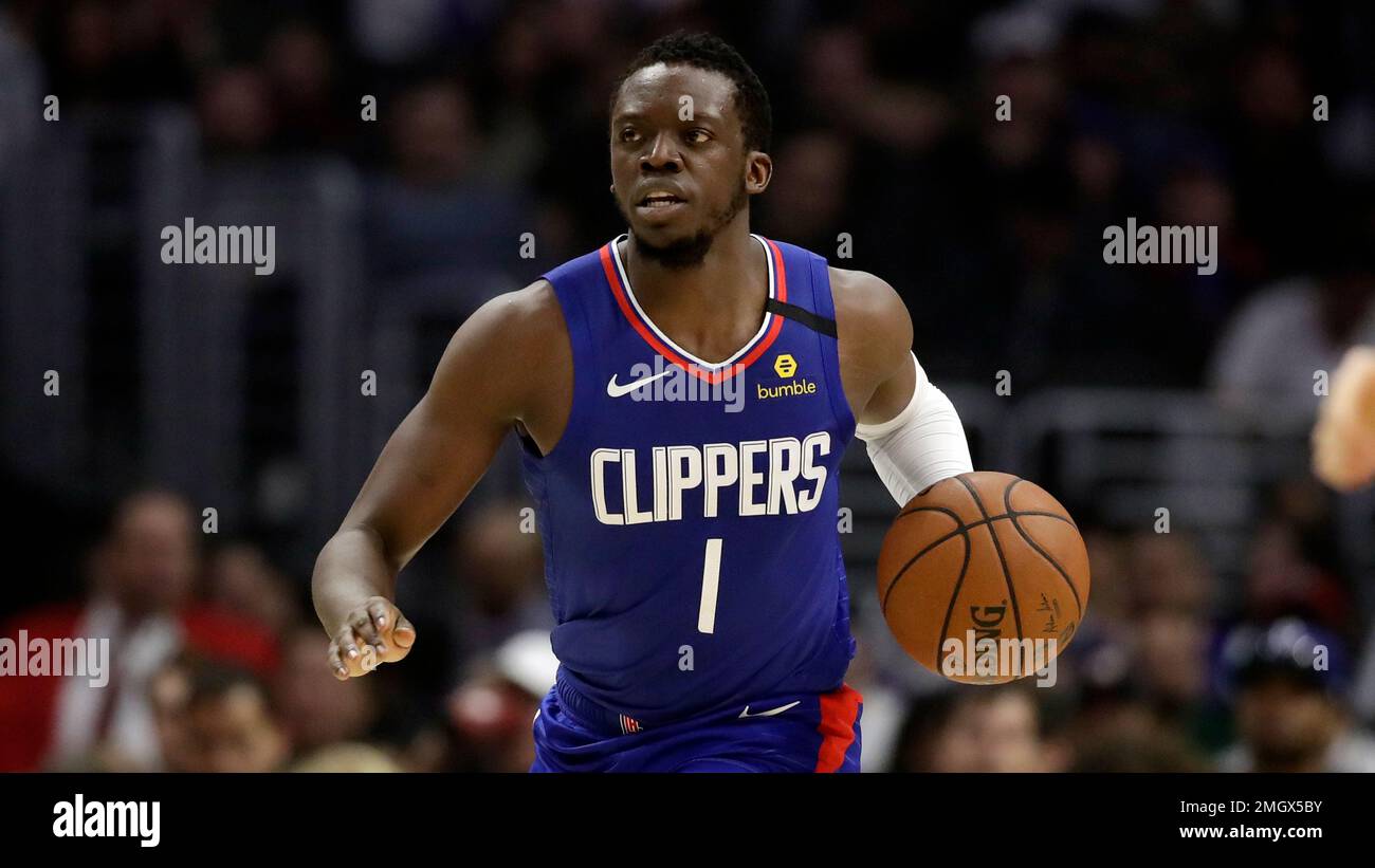Los Angeles Clippers' Reggie Jackson during an NBA basketball game ...