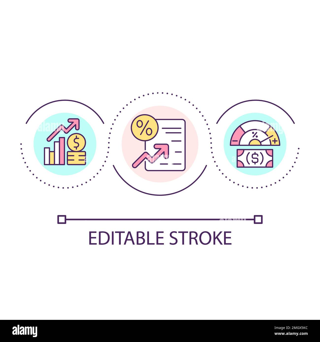 The tendency Stock Vector Images - Alamy