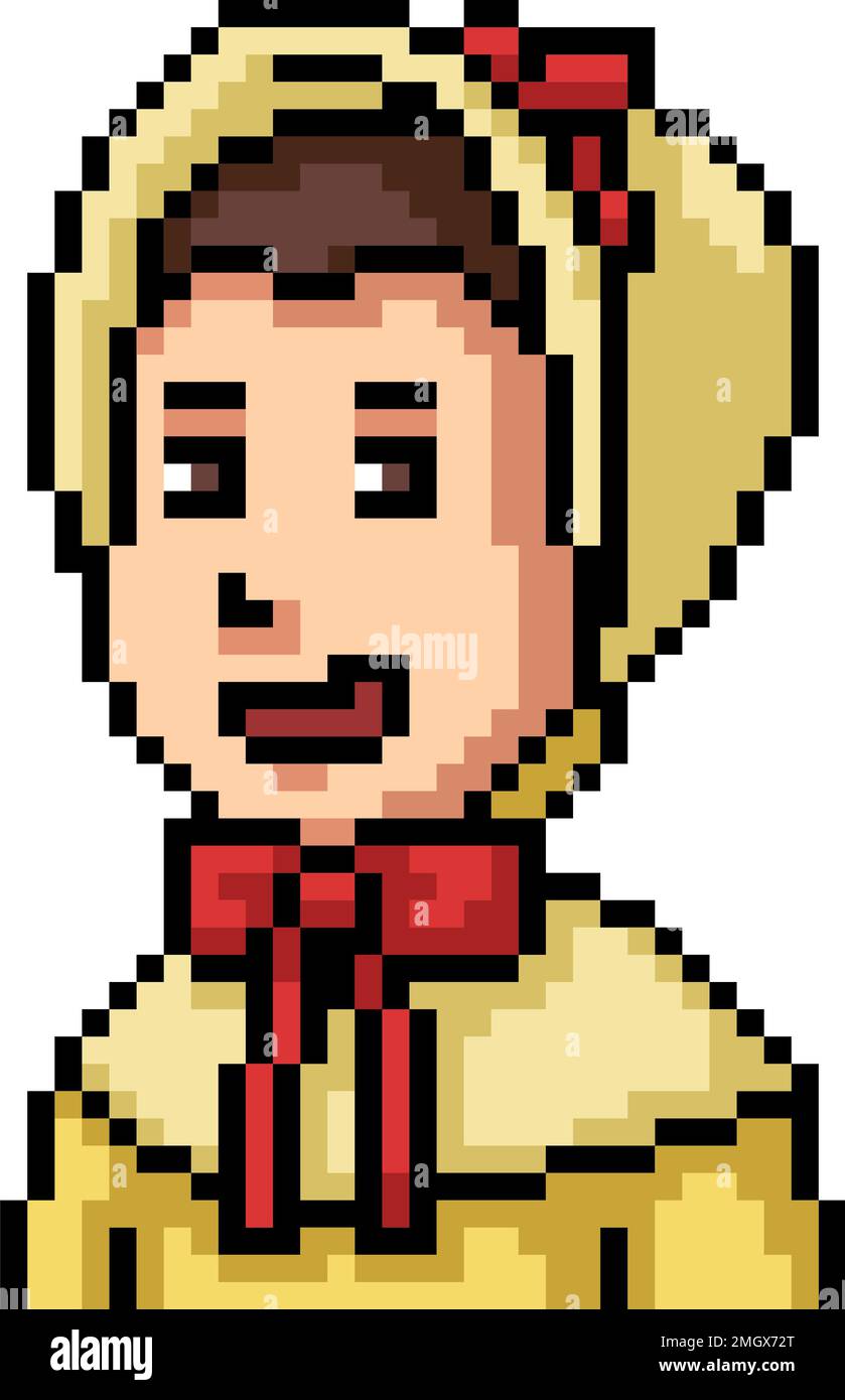 Pixel lady hi-res stock photography and images - Alamy