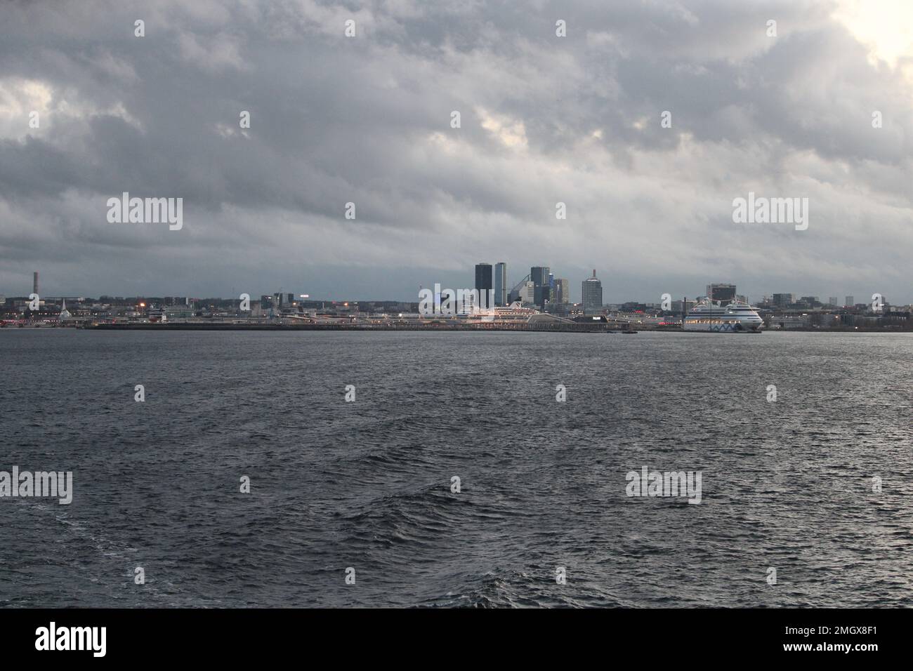 Tallinna sadam, Tallinn Stock Photo - Alamy