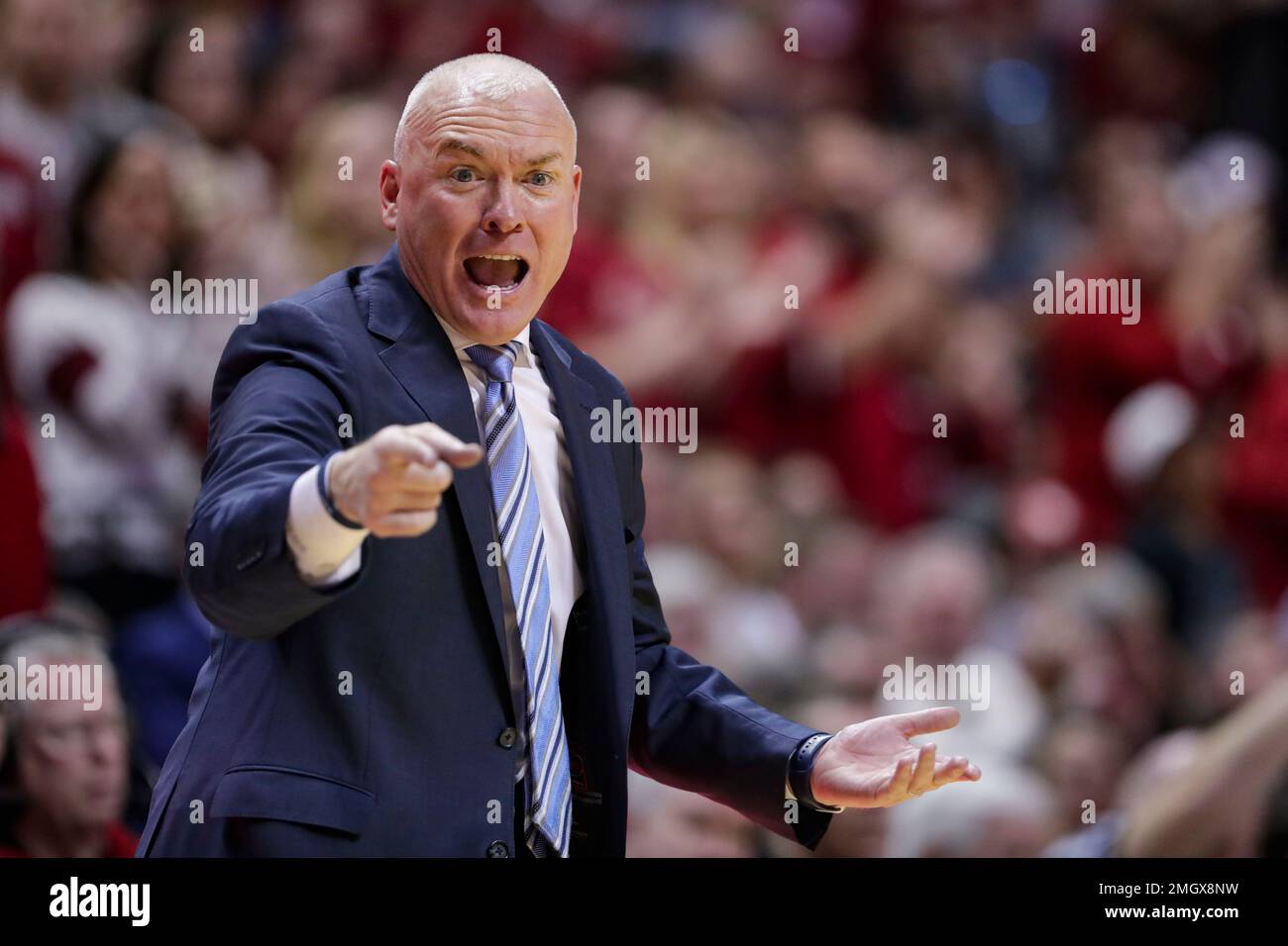 Penn State head coach Pat Chambers gestures in the second half of an ...