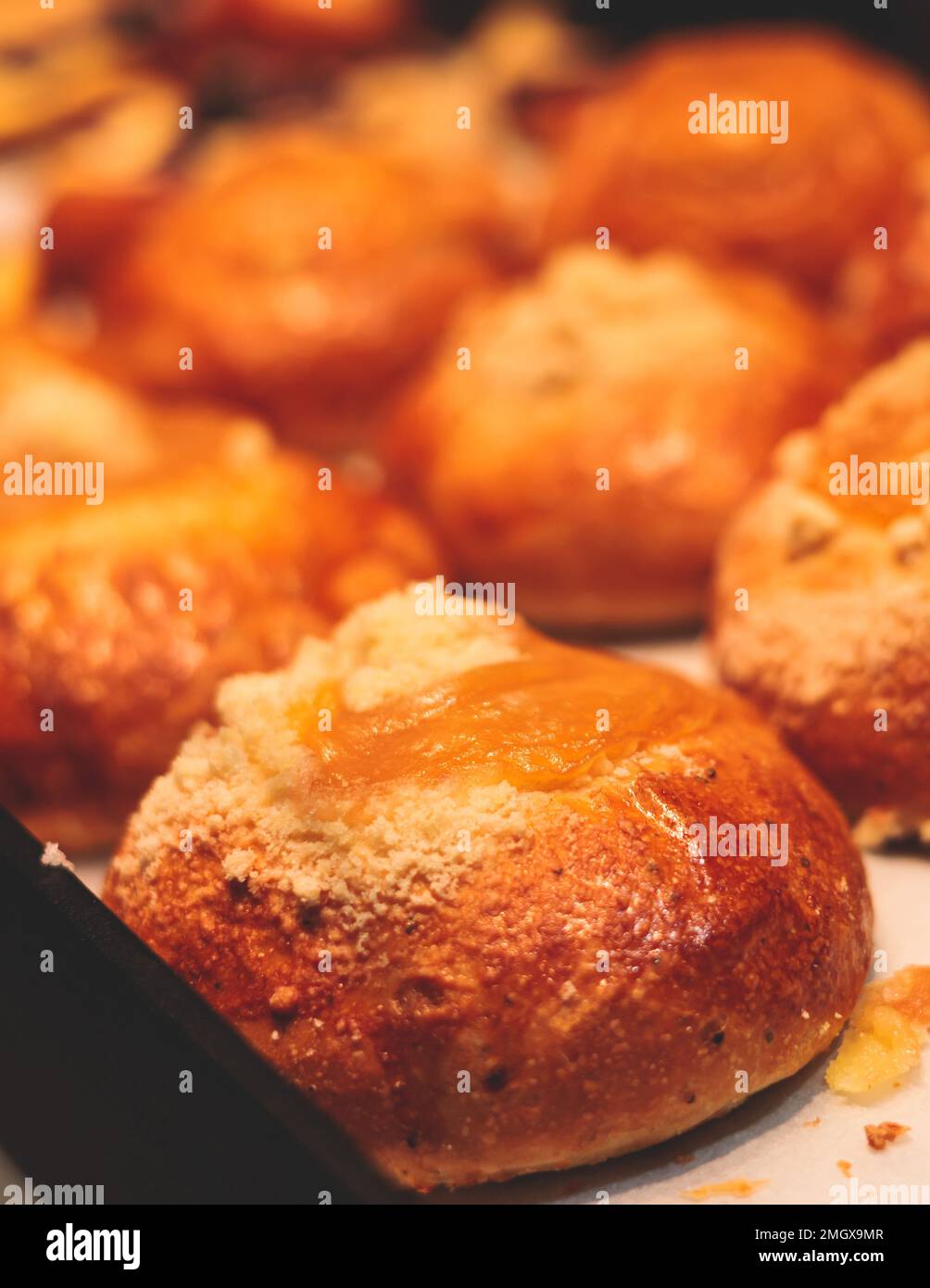 Variety assortment of traditional finnish sweets and pastries with ...