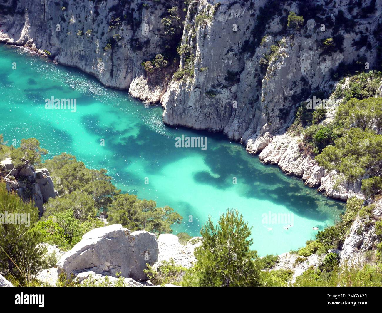 calanque of d'En-Vau, Marseille, Cassis, Provence, France Stock Photo ...
