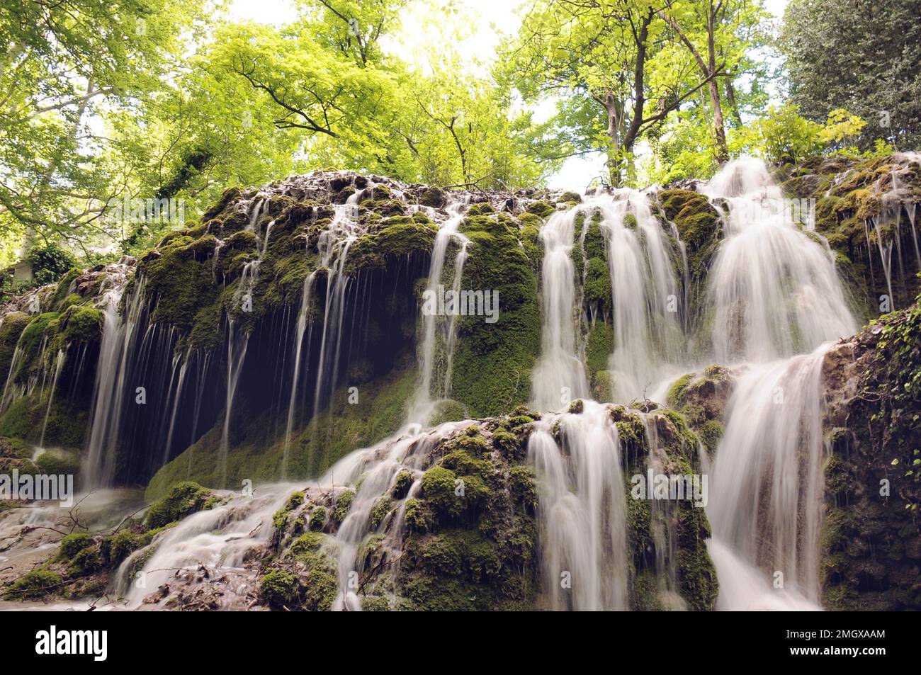 waterfall , valley of Saint Pons, Provence, France Stock Photo - Alamy