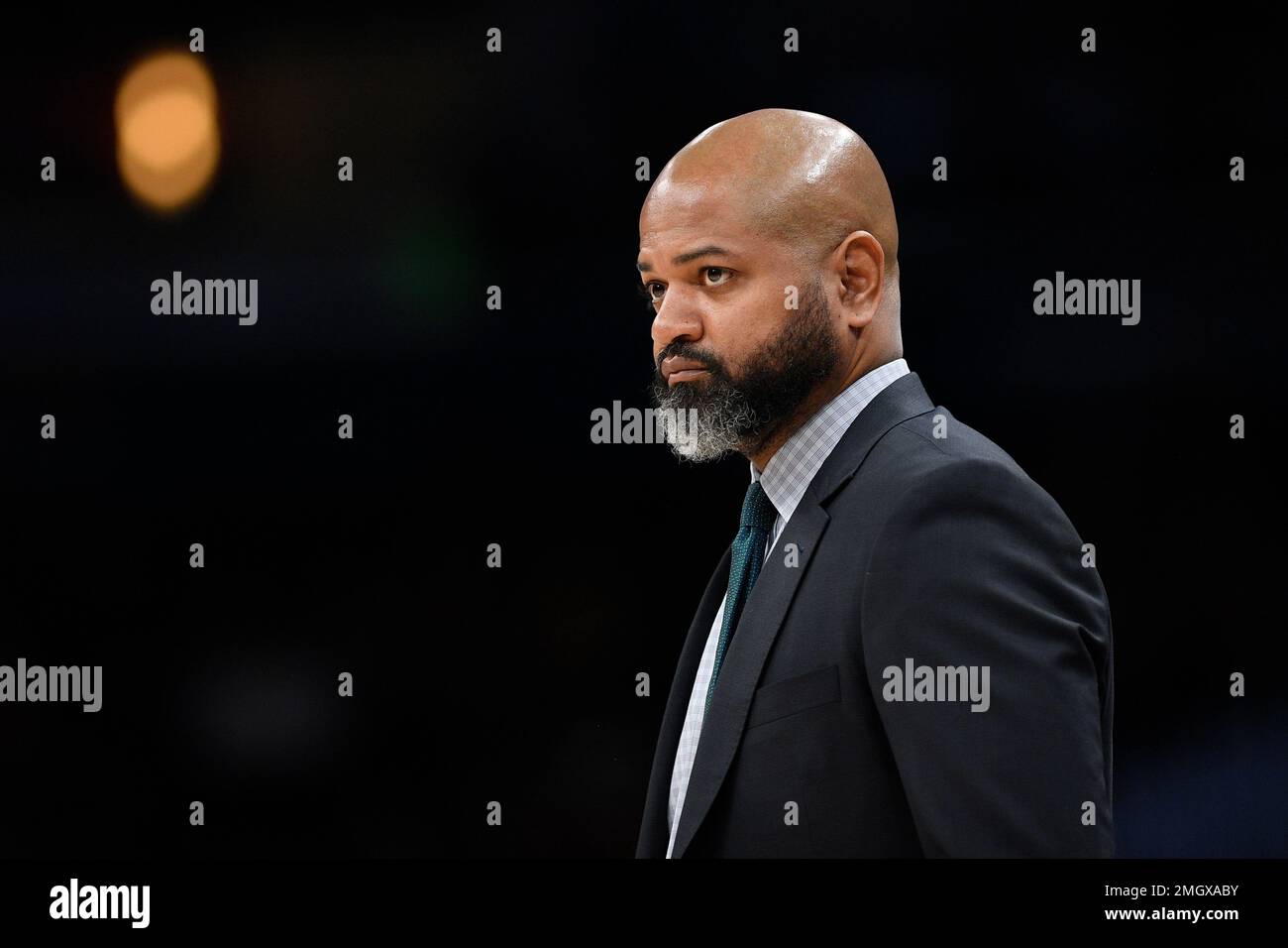 Cleveland Cavaliers head coach J.B. Bickerstaff looks on during the ...