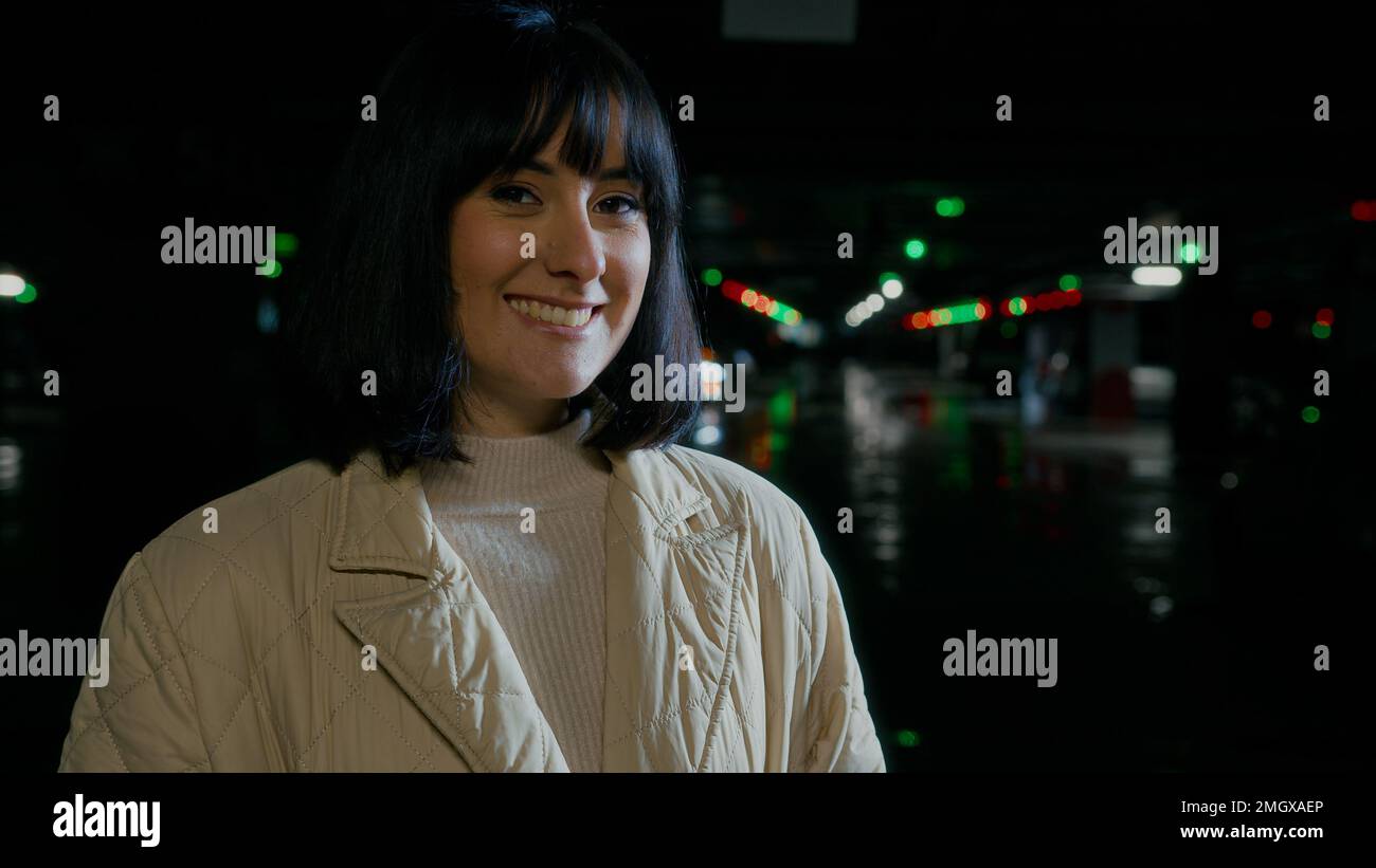 Close up headshot portrait Caucasian woman female buyer client customer ...