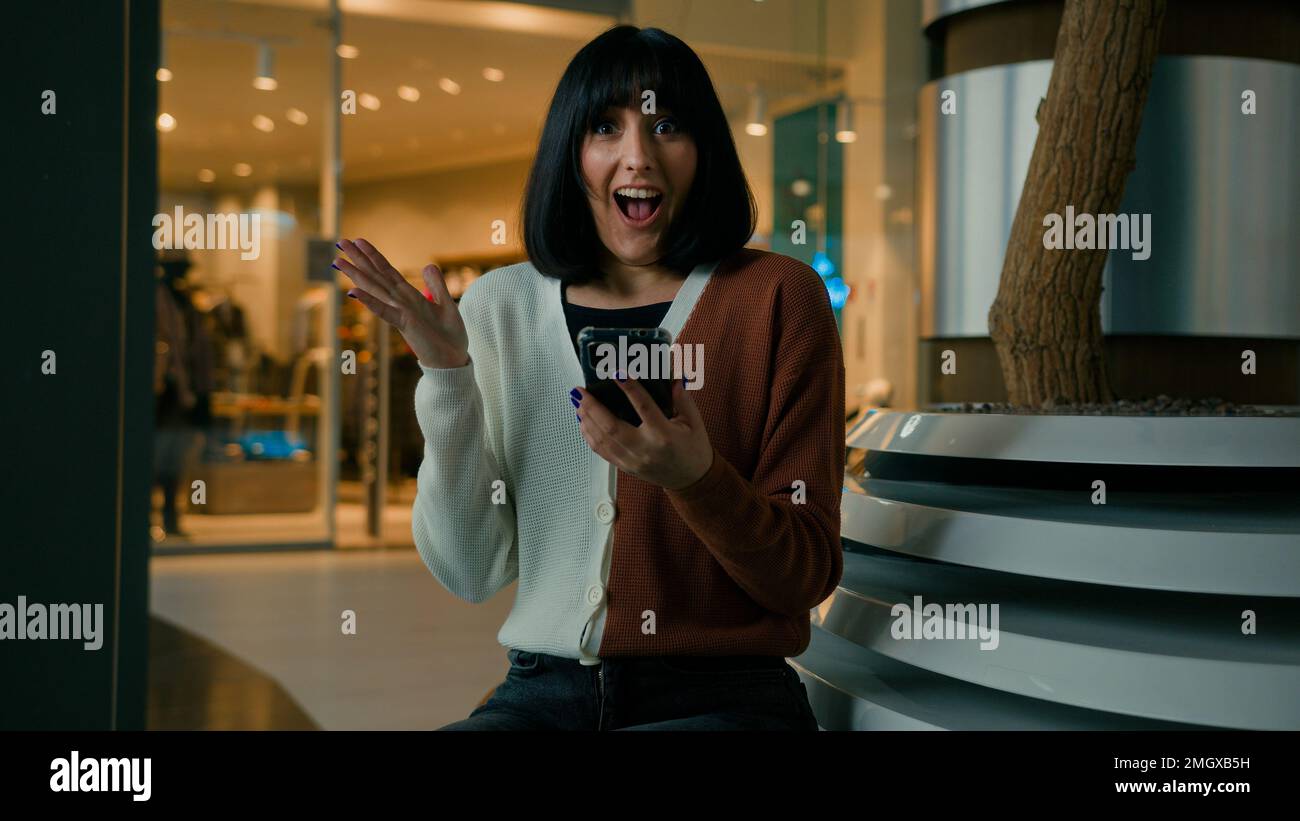 Girl Computer Shocked Reaction