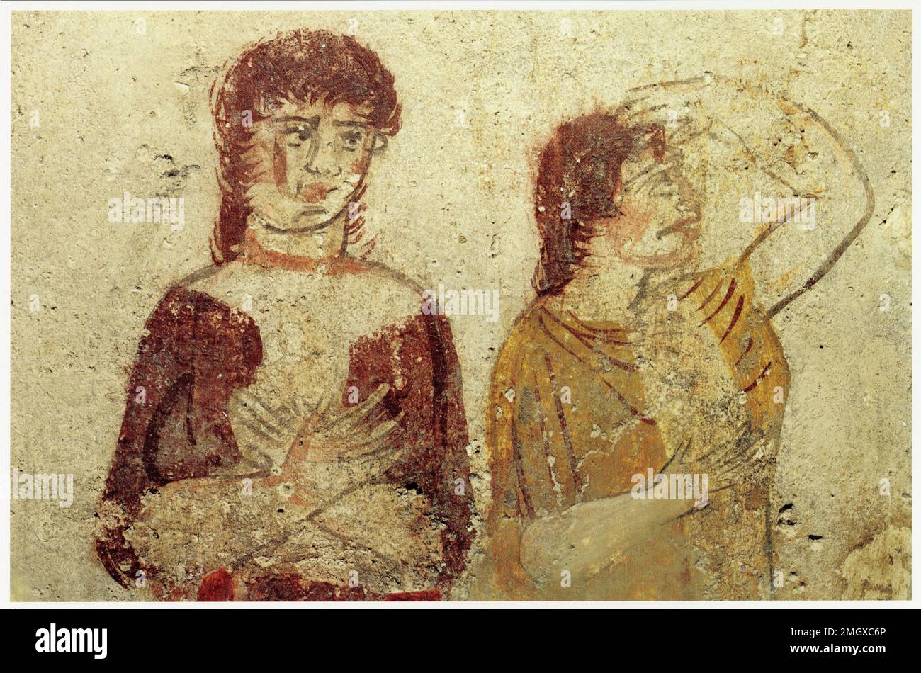 THE PAINTED TOMB OF PAESTUM Stock Photo - Alamy