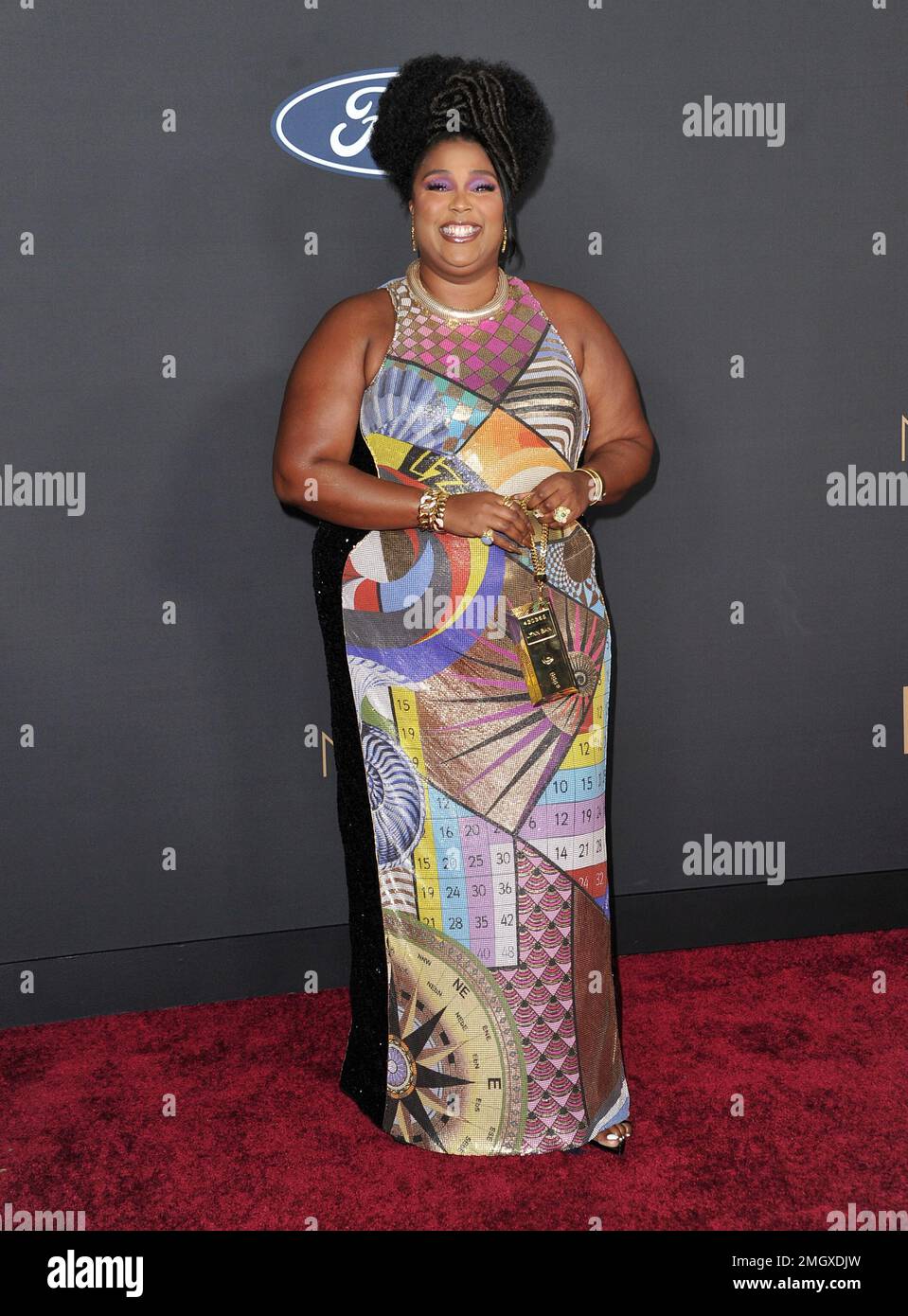 Lizzo arrives at the 51st NAACP Image Awards at the Pasadena Civic ...
