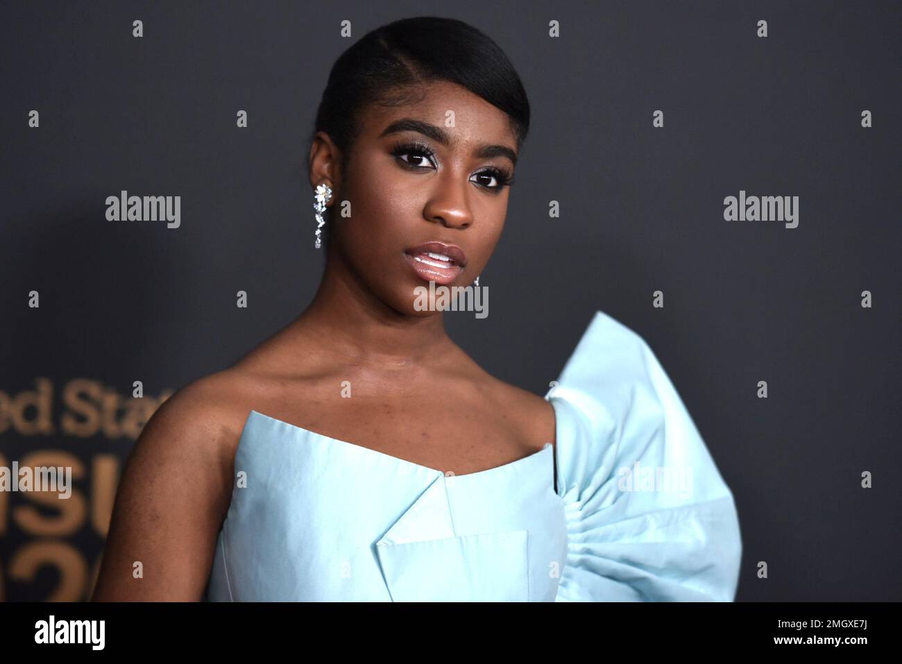 Lyric Ross arrives at the 51st NAACP Image Awards at the Pasadena Civic ...