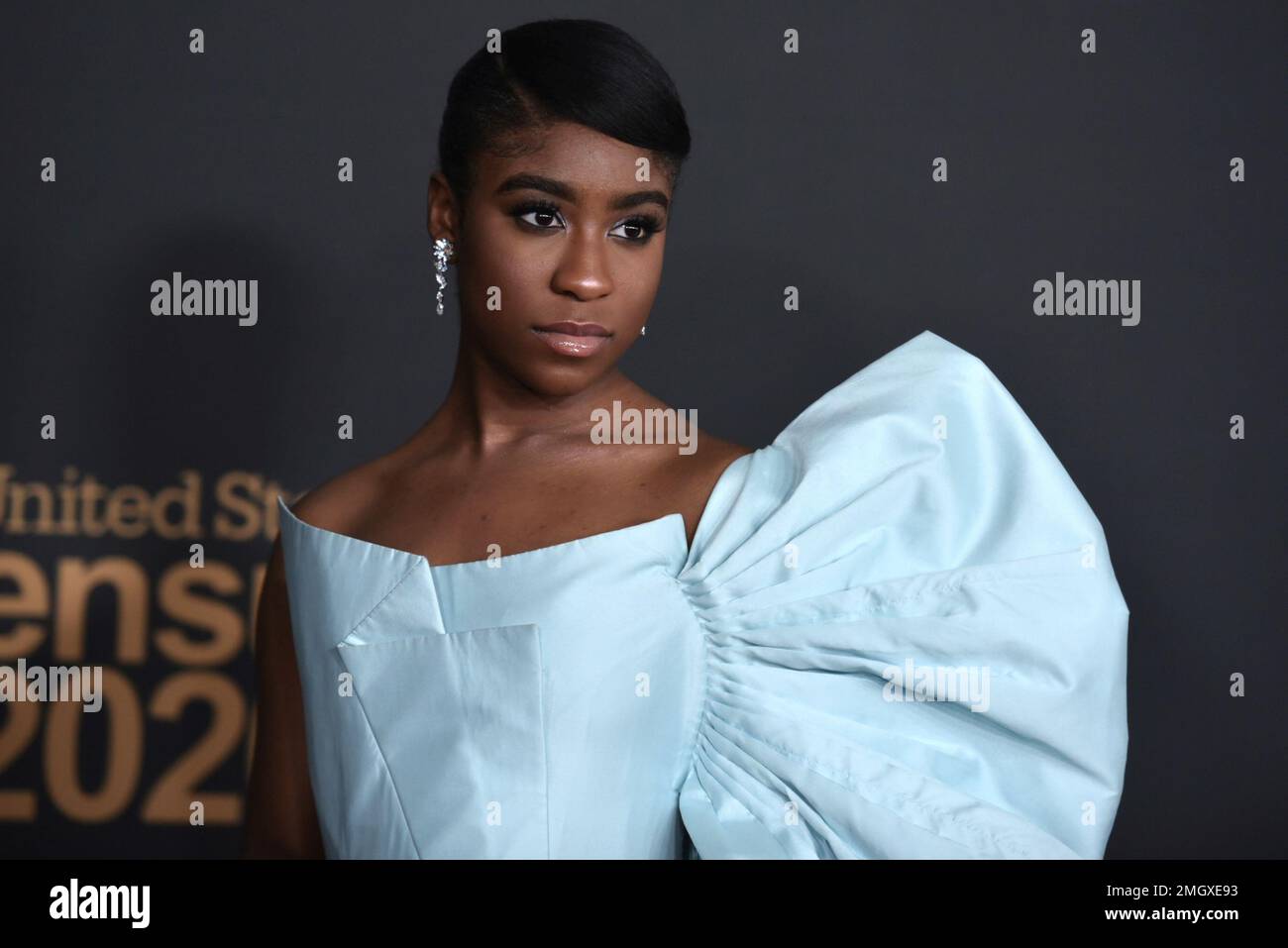 Lyric Ross arrives at the 51st NAACP Image Awards at the Pasadena Civic ...