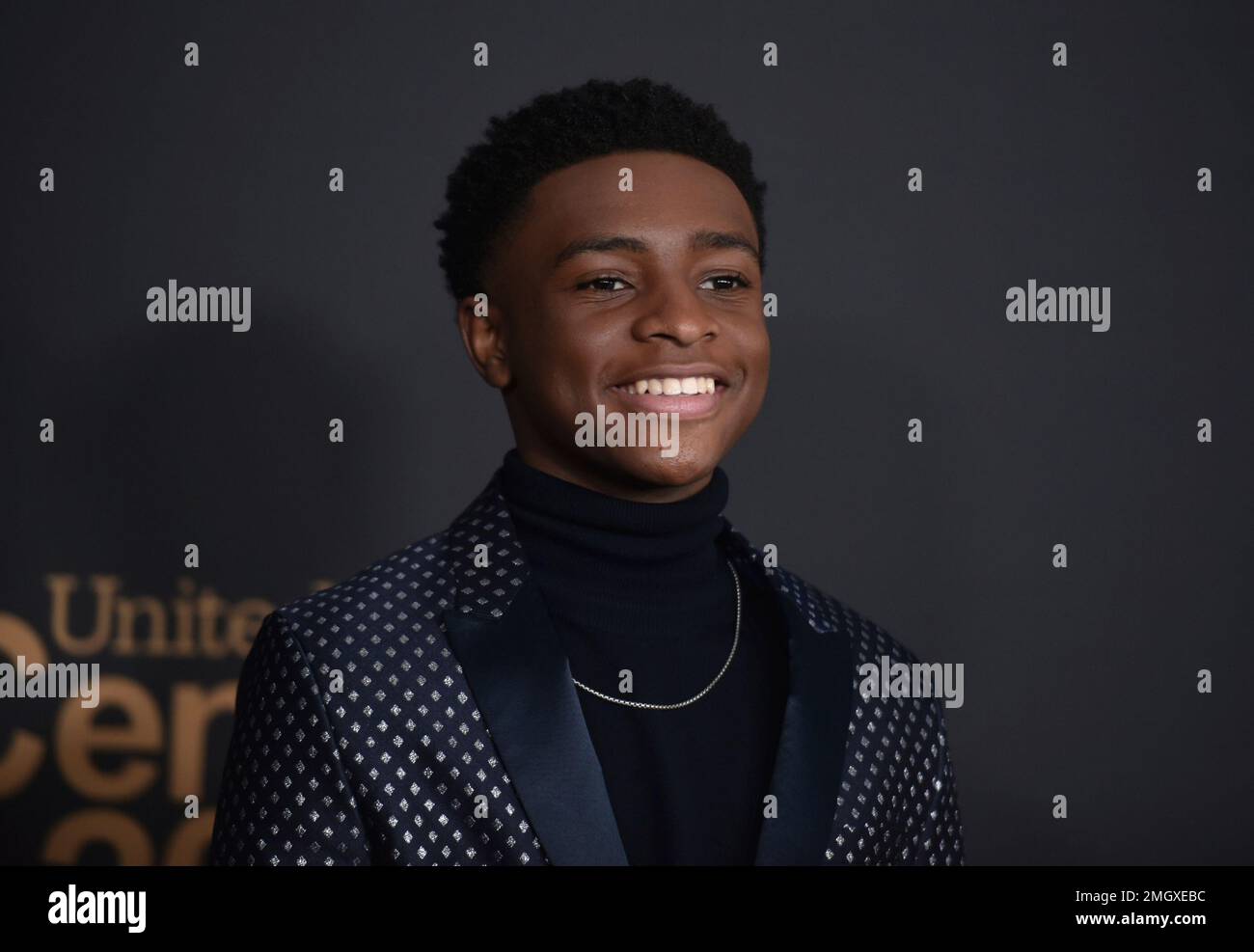 Caleel Harris arrives at the 51st NAACP Image Awards at the Pasadena Civic Auditorium on ...