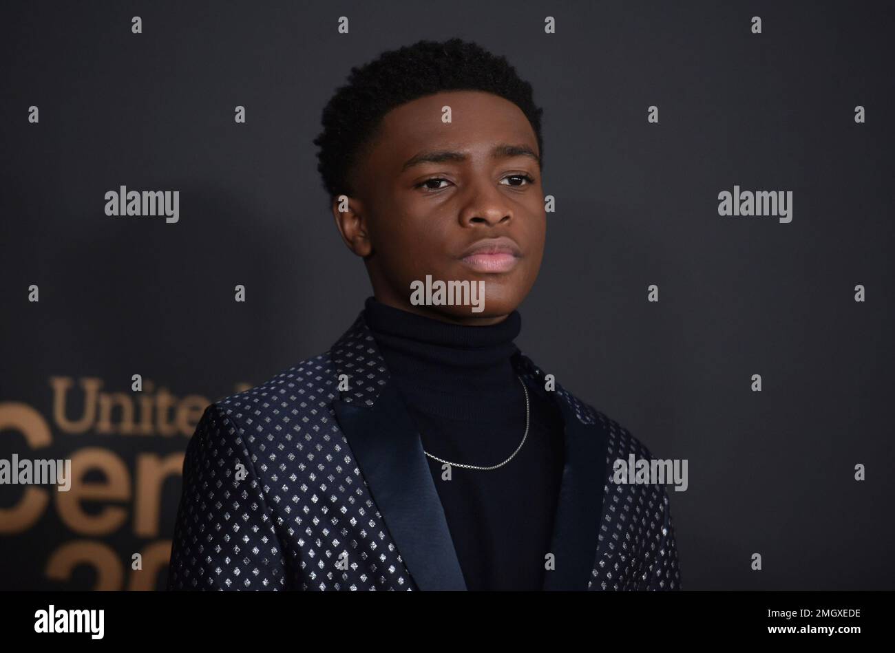 Caleel Harris arrives at the 51st NAACP Image Awards at the Pasadena Civic Auditorium on ...