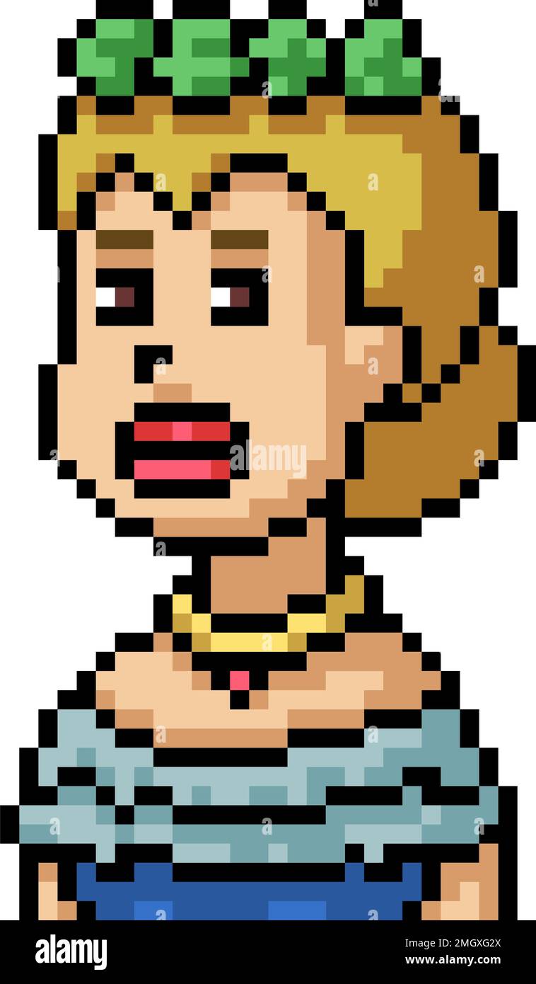 Pixel lady hi-res stock photography and images - Alamy