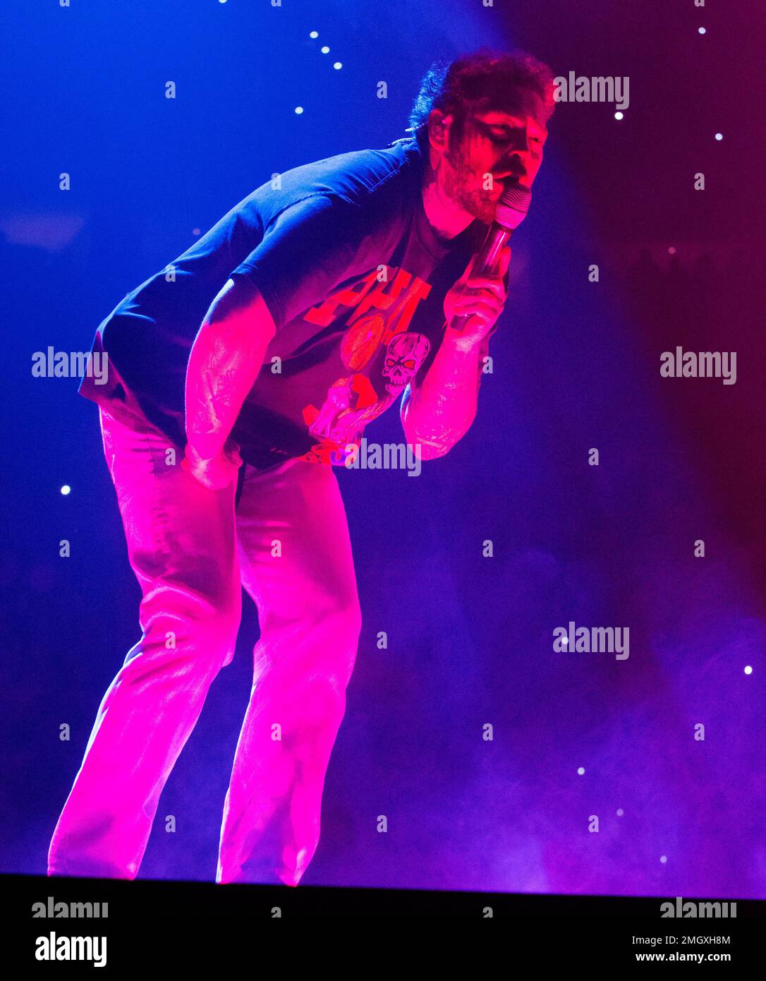Post Malone performs in concert during his "Runaway Tour" at The Wells ...