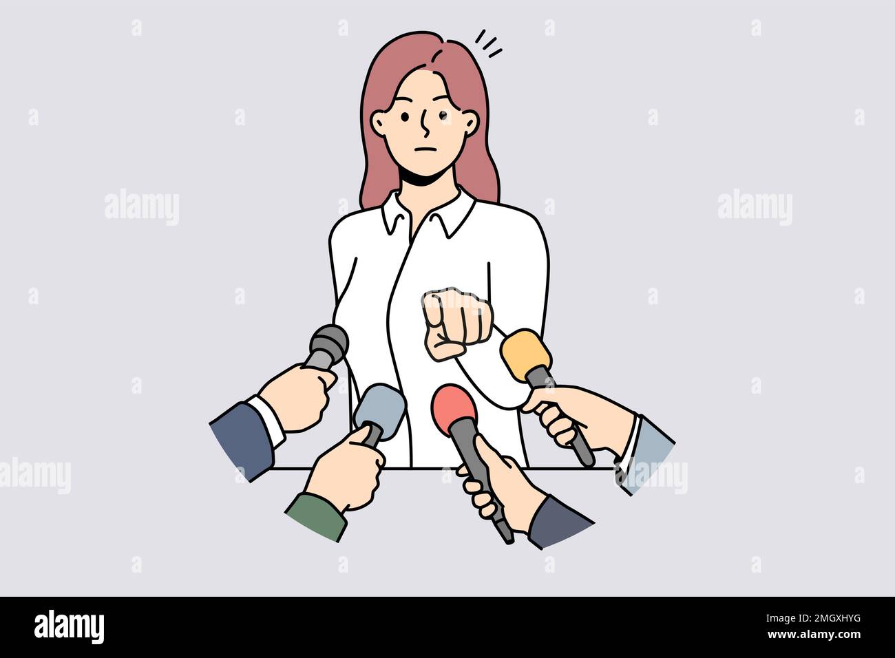 Mad conference Stock Vector Images - Alamy
