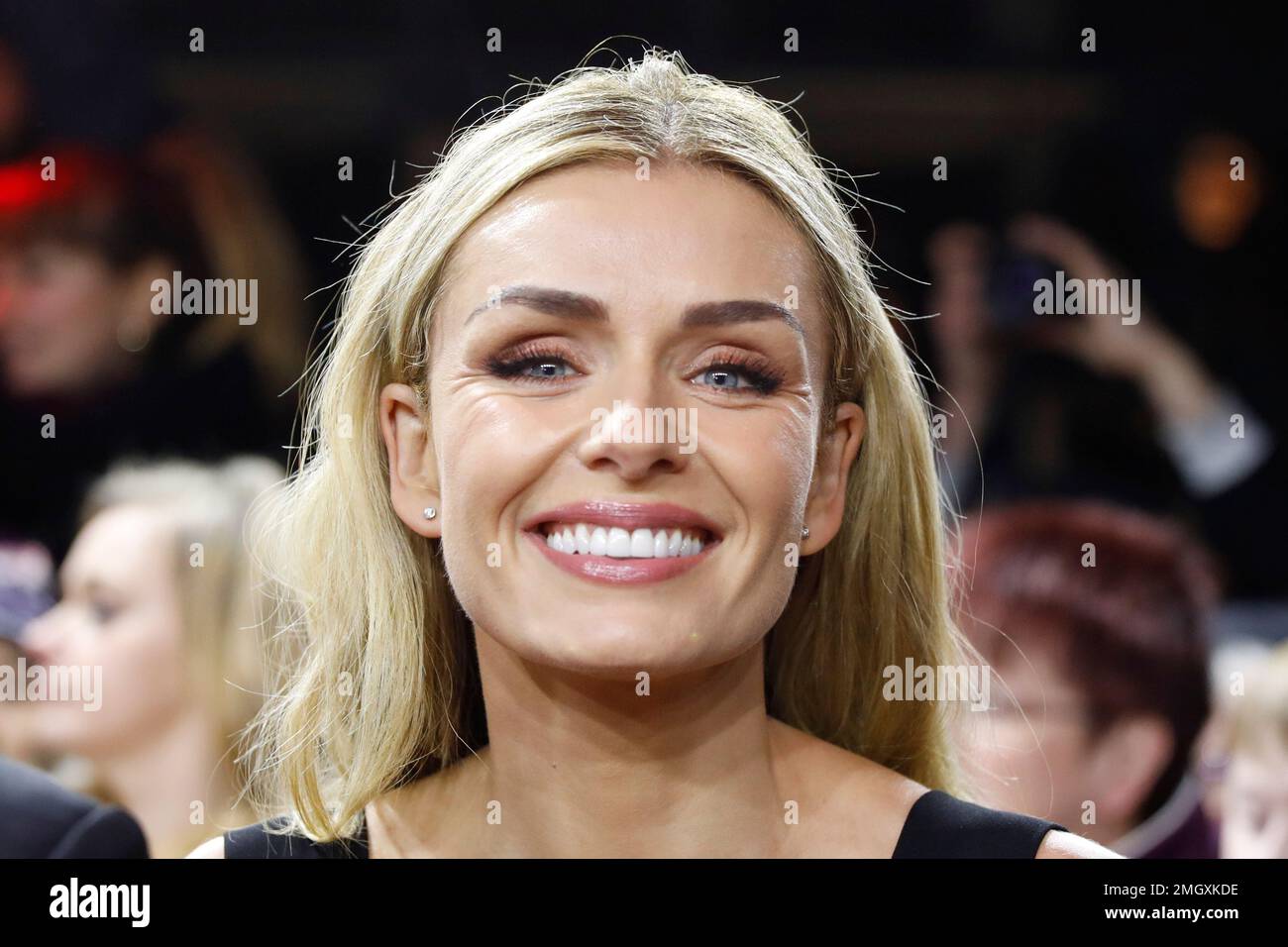 Actress Katherine Jenkins arrives for the screening of the film ...