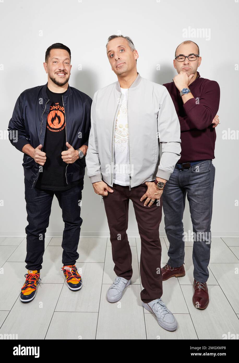 The Impractical Jokers, Sal Vulcano, from left, Joseph Gatto, and James ...