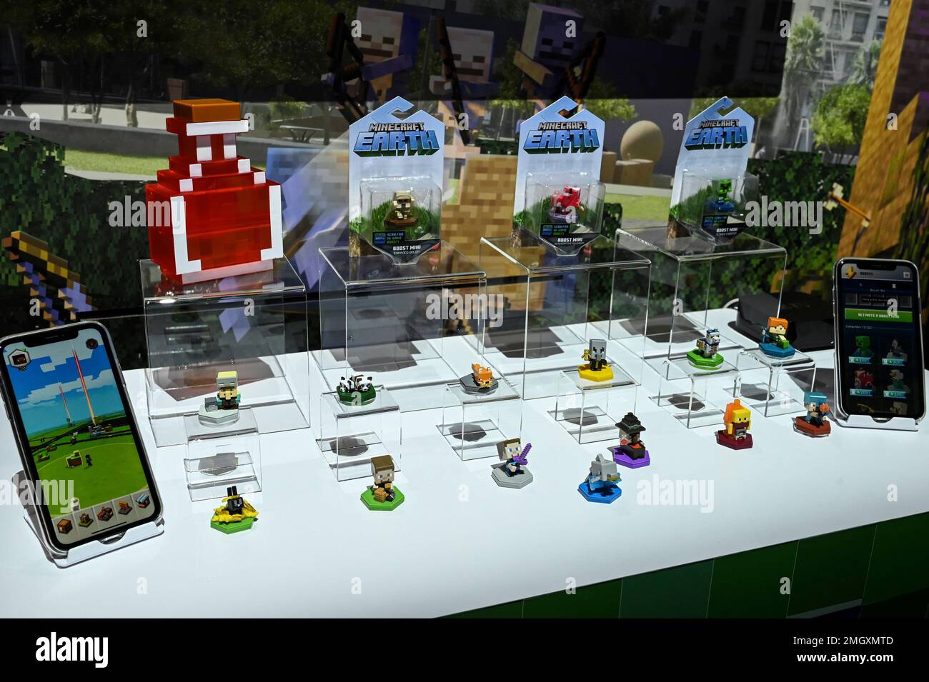 Mattel reveals the Minecraft Earth Boost Mini Figures at the New York ...