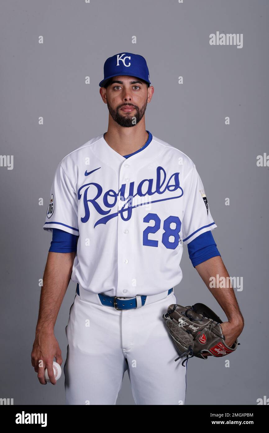 This is a 2020 photo of Jorge Lopez of the Kansas City Royals baseball ...
