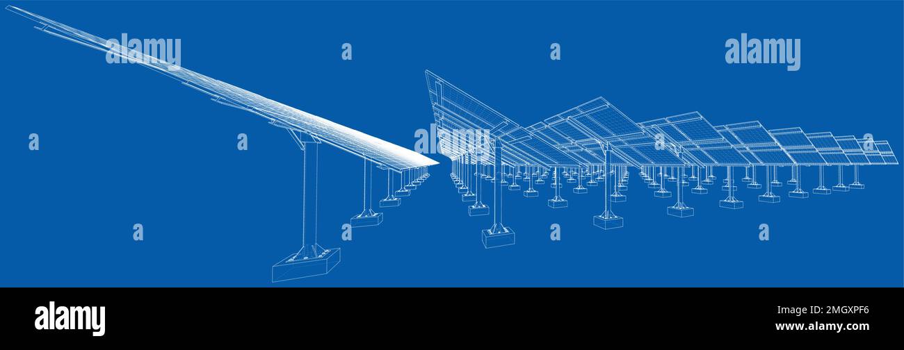 Solar Panel Concept. Vector Stock Vector Image & Art - Alamy