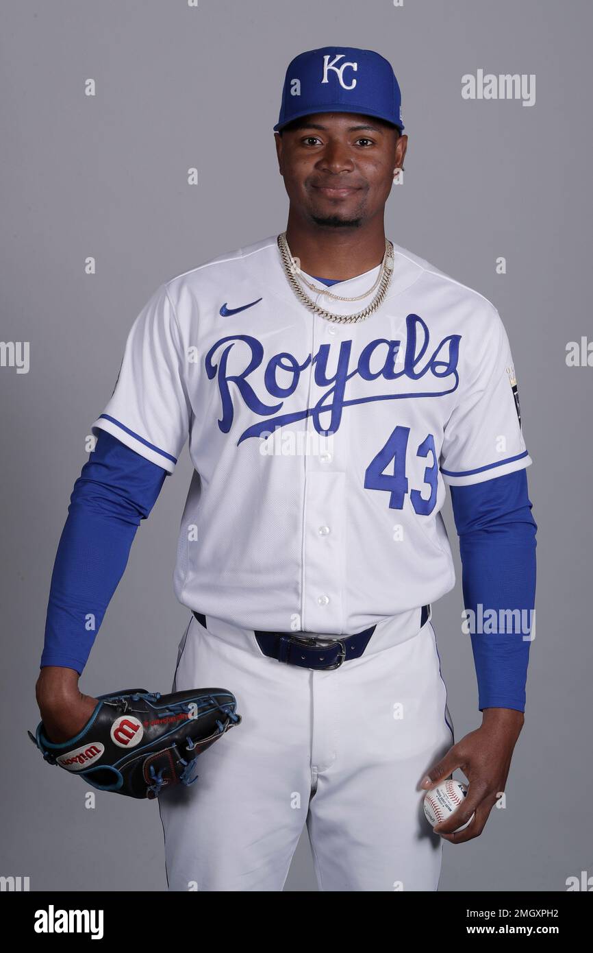 This is a 2020 photo of Randy Rosario of the Kansas City Royals ...