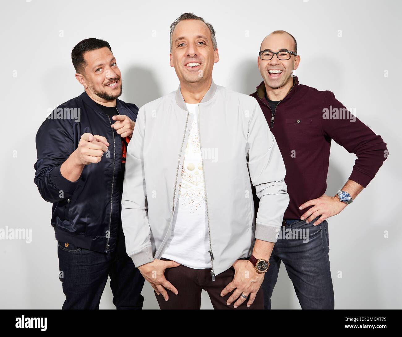 The Impractical Jokers, Sal Vulcano, from left, Joseph Gatto, and James ...