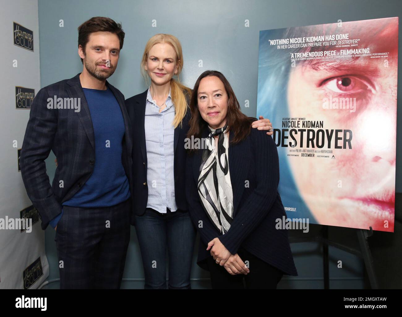 Sebastian Stan, Nicole Kidman and Karyn Kusama seen at the Annapurna ...