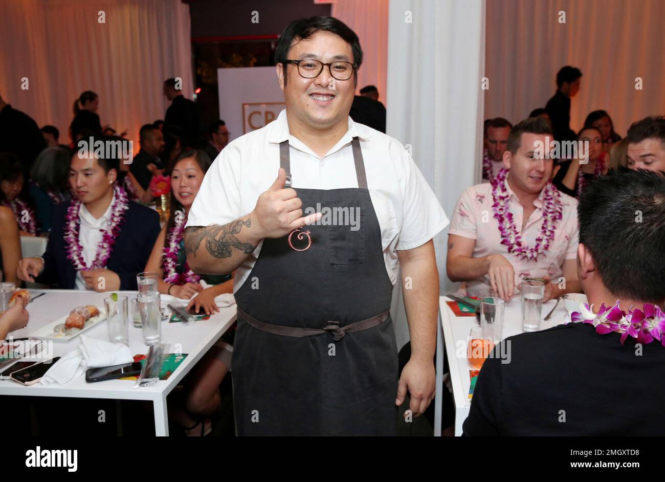 Chef Andrew Le seen at Crazy Rich Eating: A Pop-Up Restaurant Inspired ...