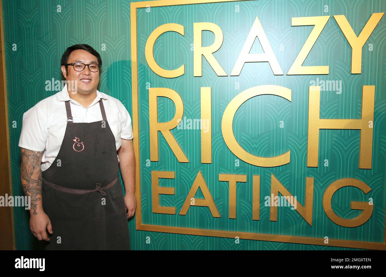 Chef Andrew Le seen at Crazy Rich Eating: A Pop-Up Restaurant Inspired ...