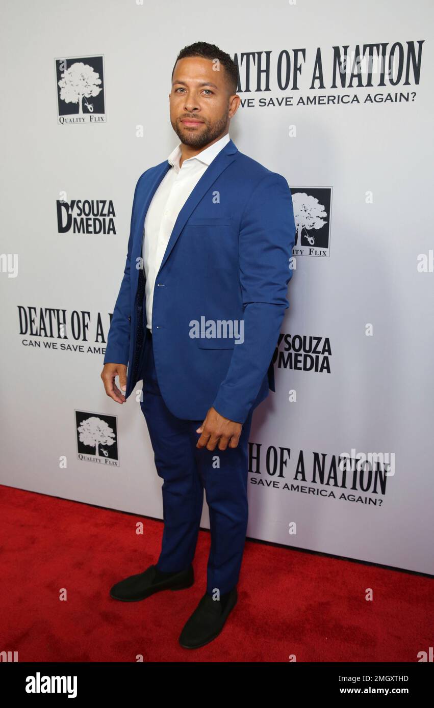 Jason Wesley seen at the premiere of "Death of a Nation" on Tuesday ...