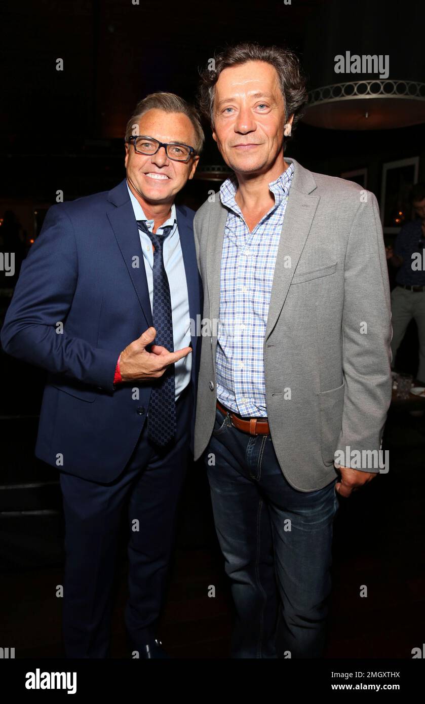 Co-producer Aaron Brubaker and Pavel Kriz seen at the premiere of ...