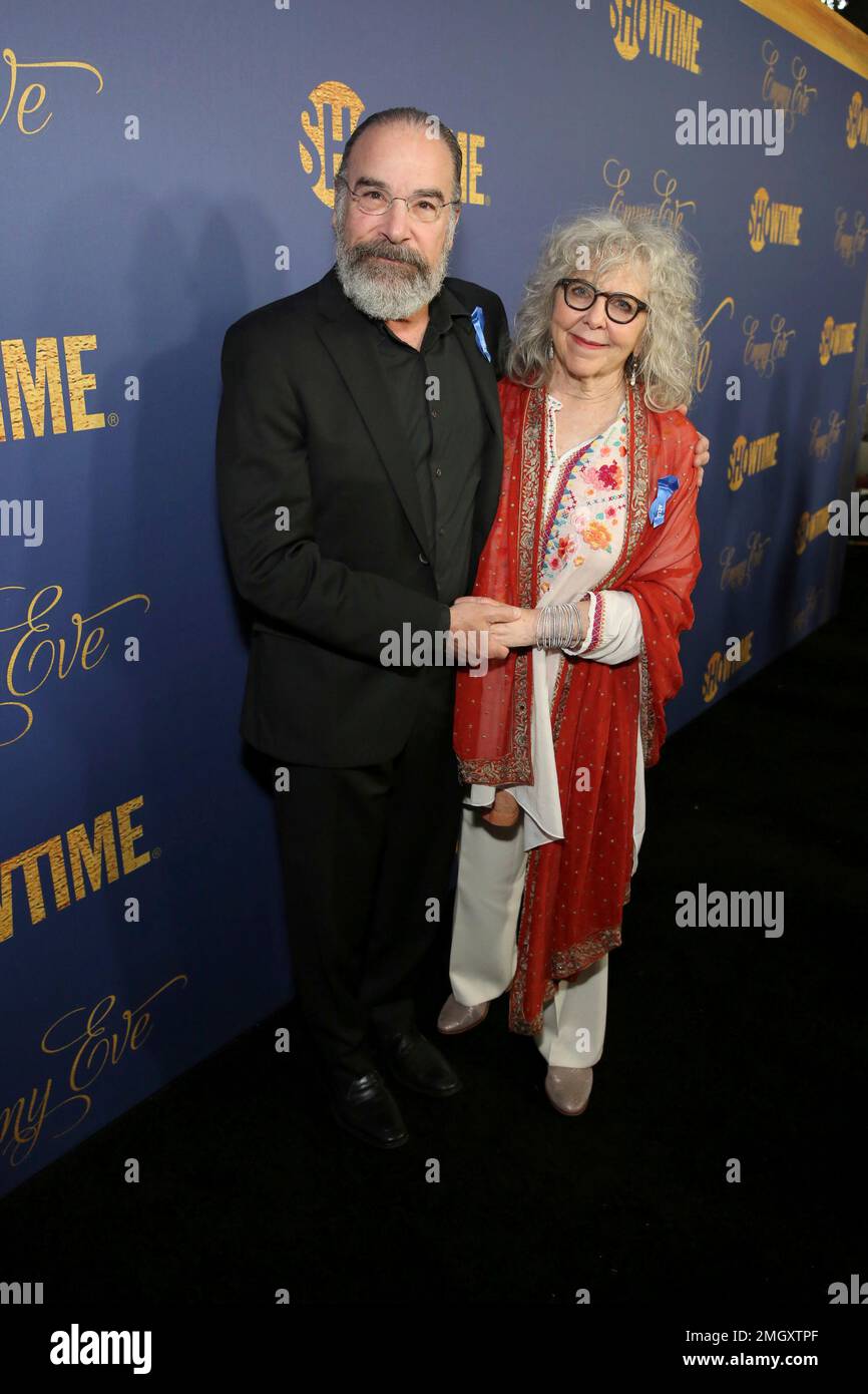 Mandy Patinkin and Kathryn Grody pictured at Showtime's Emmy Eve ...